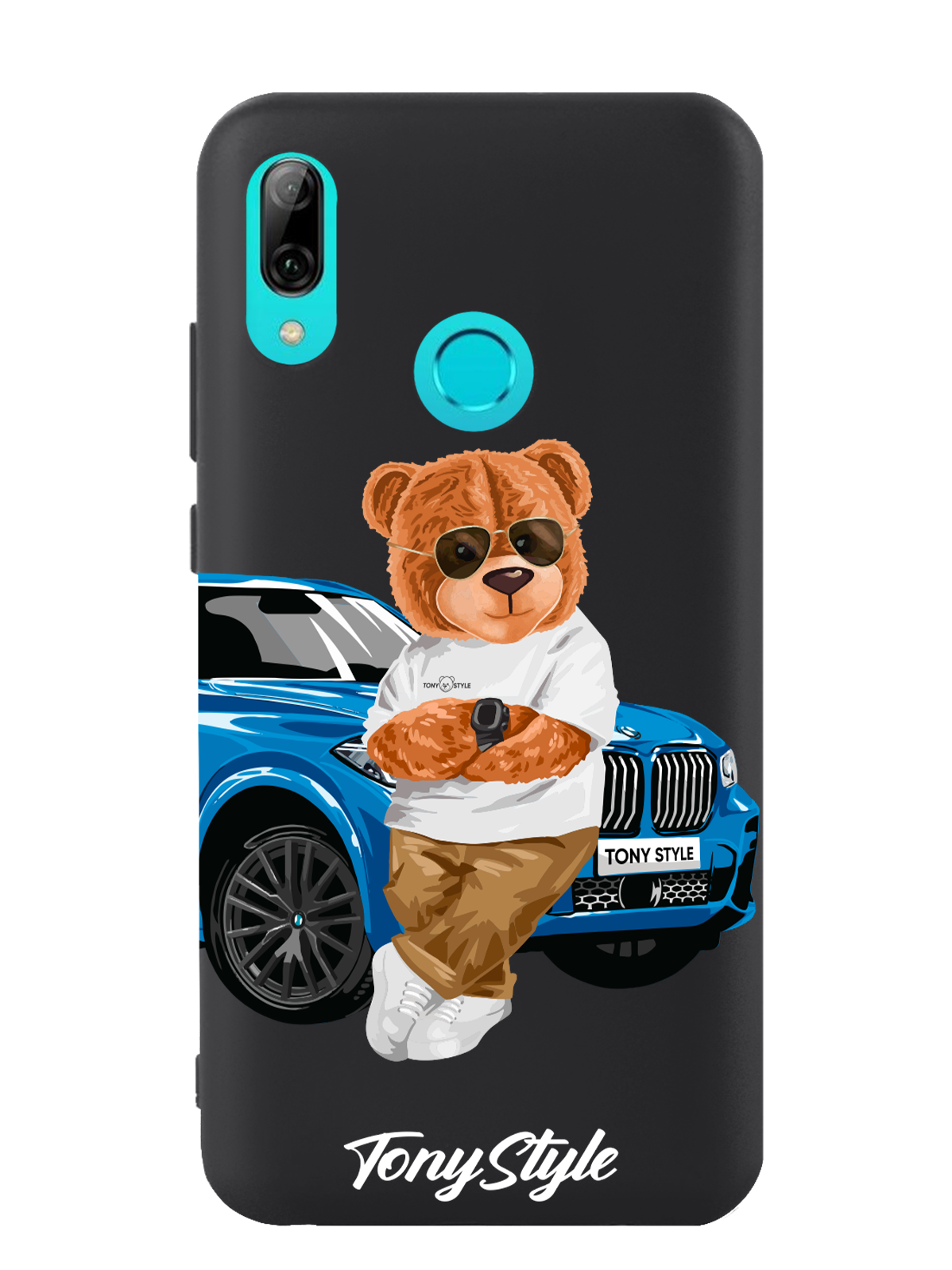 Чехол Tony Style Huawei P Smart 2019 Tony Style с машиной