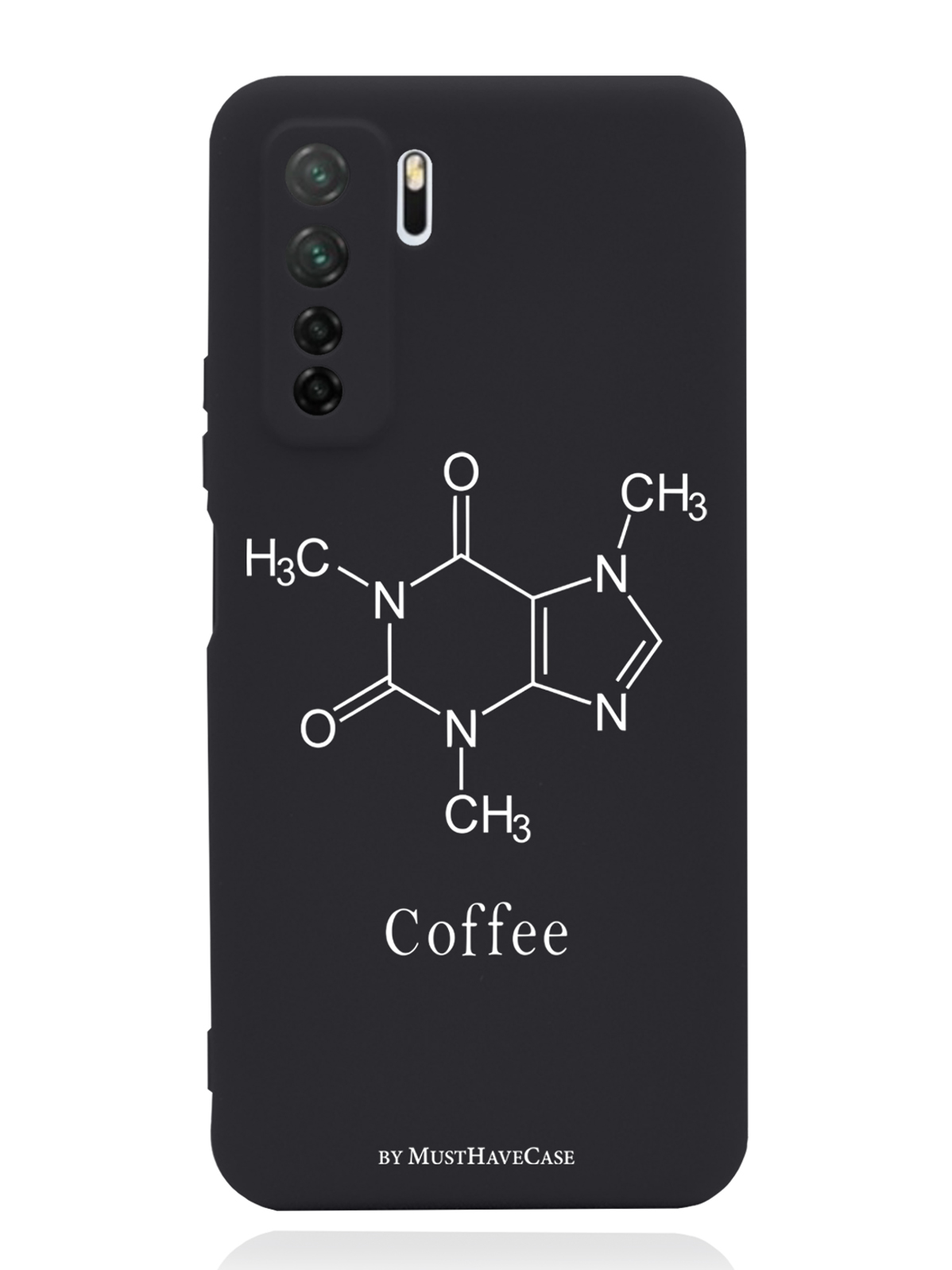 Чехол MustHaveCase Huawei P40 Lite Молекула кофе