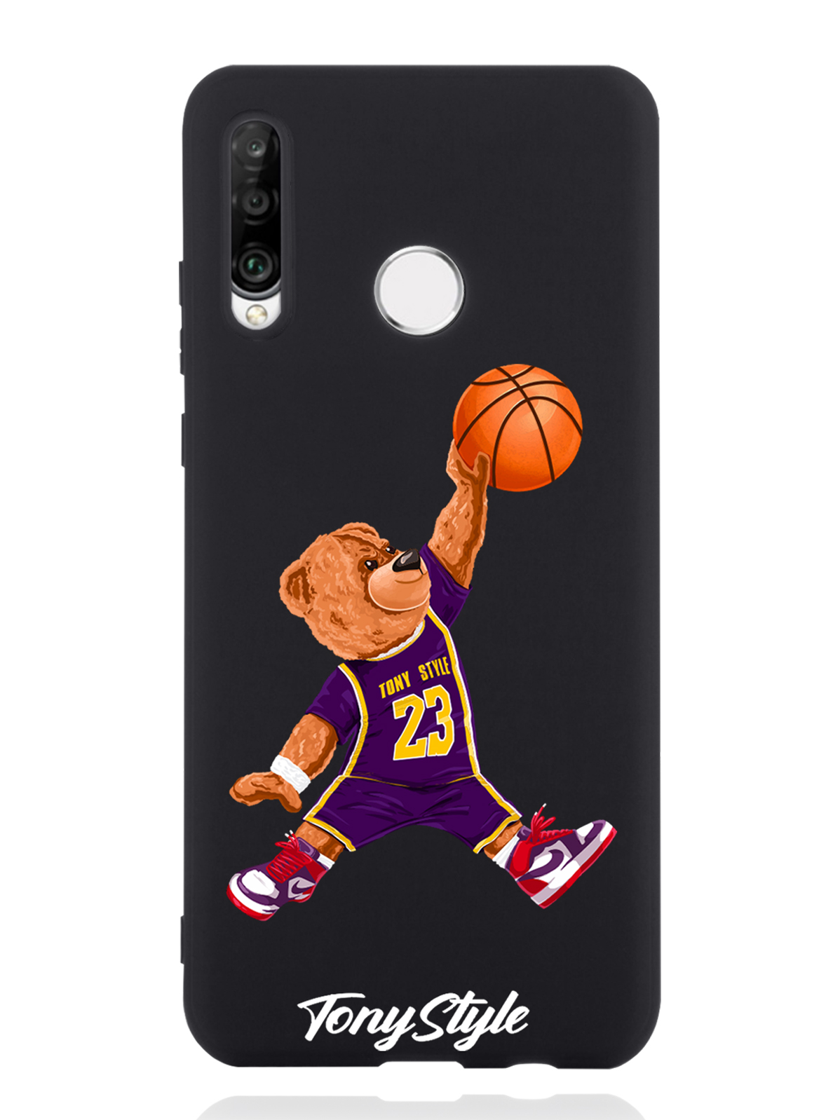 Чехол Tony Style Huawei P30 Lite Tony Style баскетболист с мячом