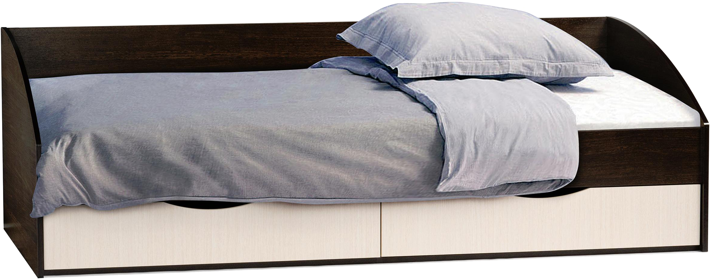 Подростковая кровать Woodville Классика венге / белфорд