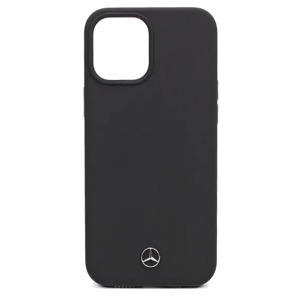 Чехол iPhone 14 Plus Benz silicone, черный