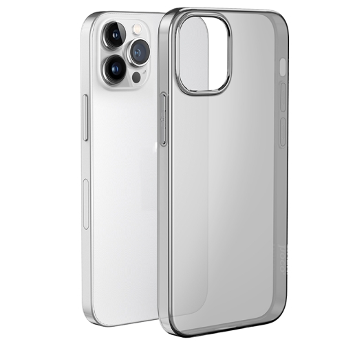 Чехол-накладка HOCO Light для iPhone 14 Pro Max прозрачно-черный