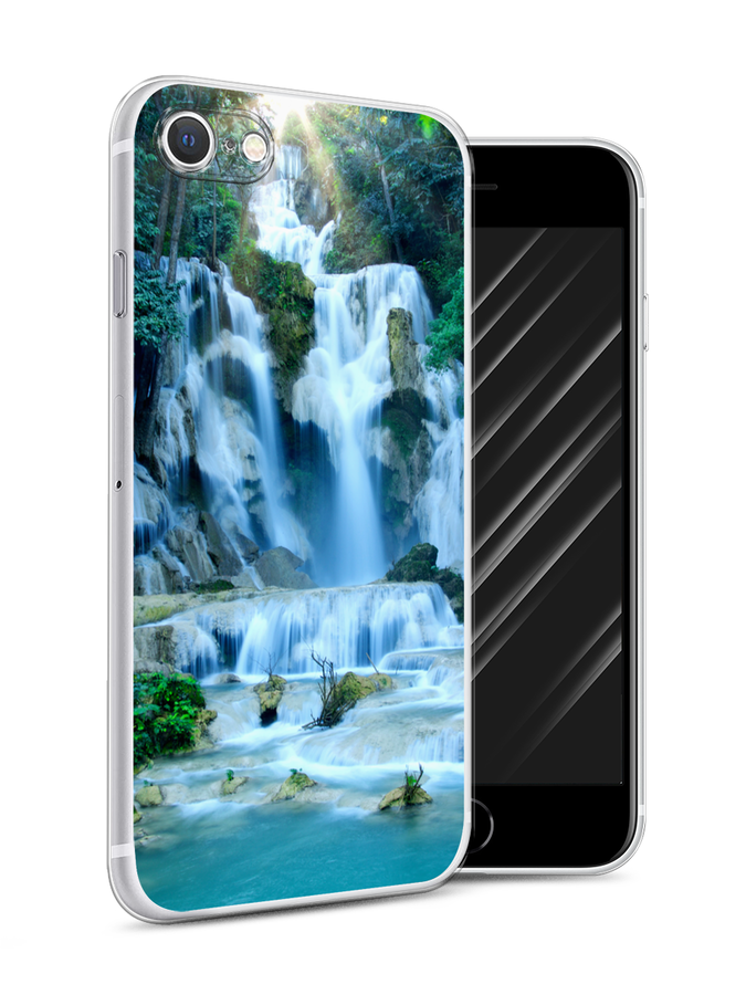 Чехол Awog на Apple iPhone 7 / Айфон 7 "Водопад 8"