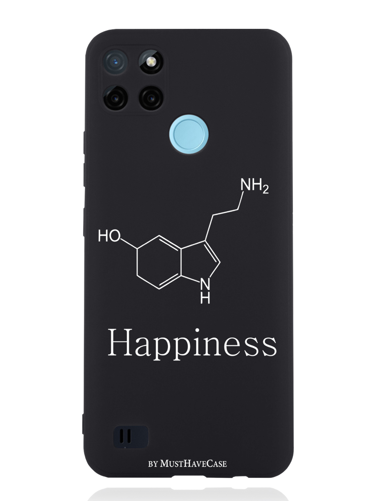 Чехол MustHaveCase RealMe C21Y Молекула счастья