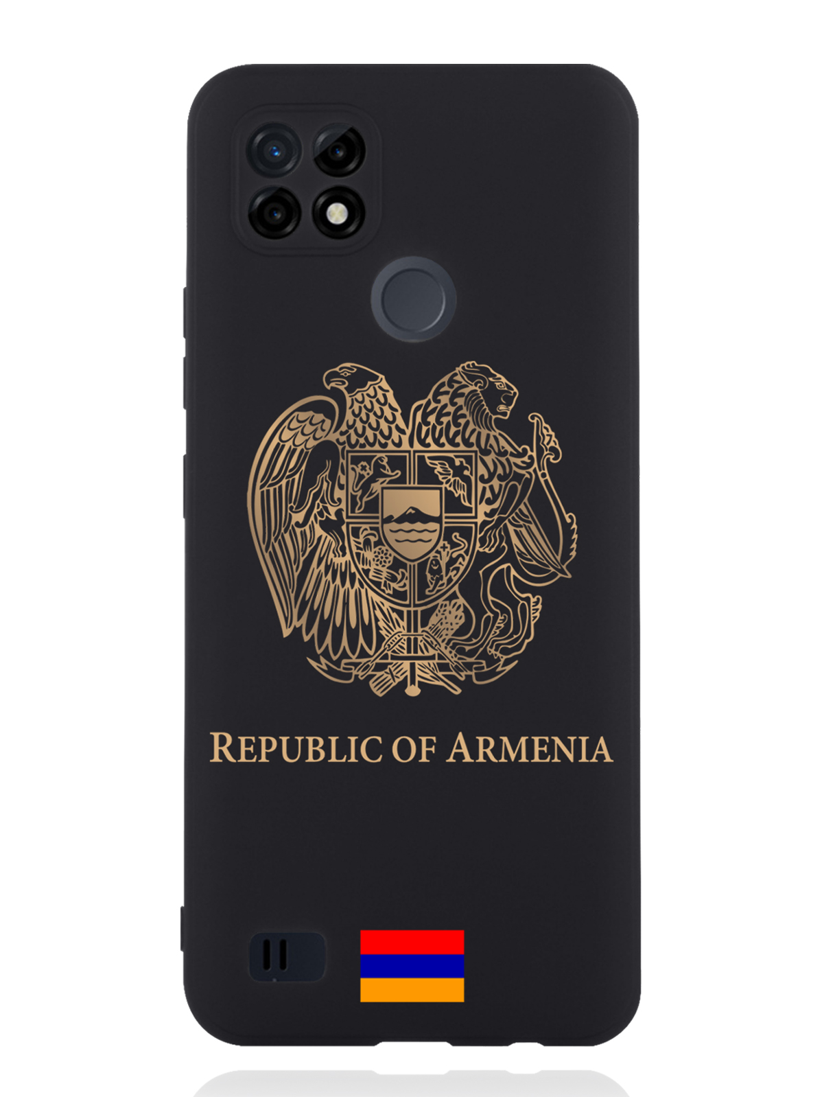 Чехол SignumCase RealMe C21 Золотой Герб Армении