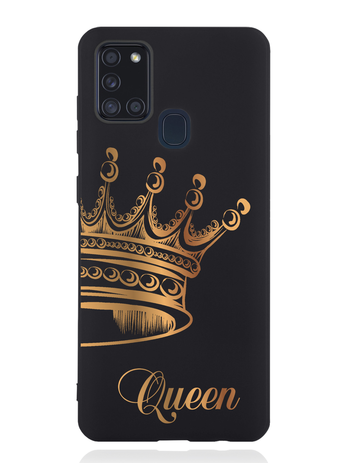 Чехол MustHaveCase Samsung Galaxy A21s Парный чехол корона Queen