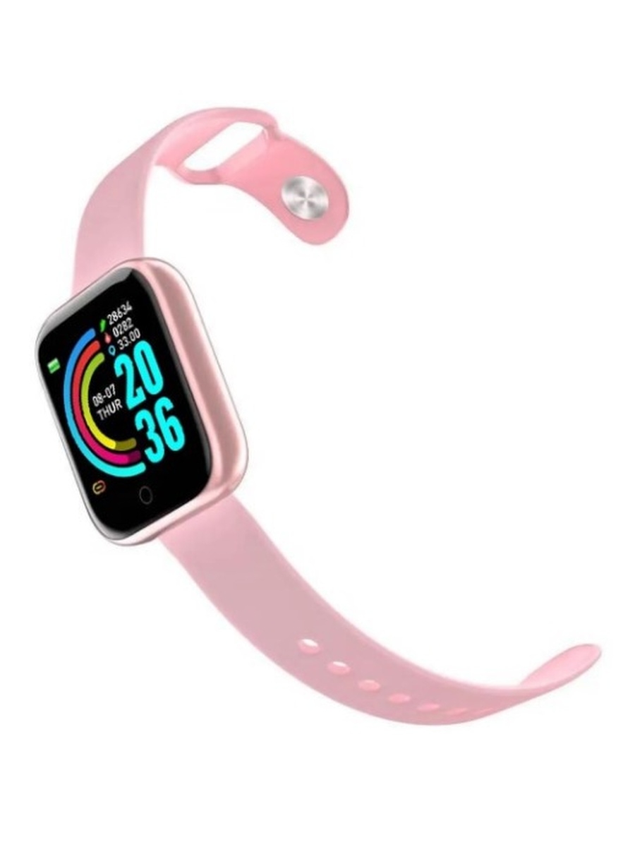 Смарт часы Smart Watch Rapt Y68 розовый