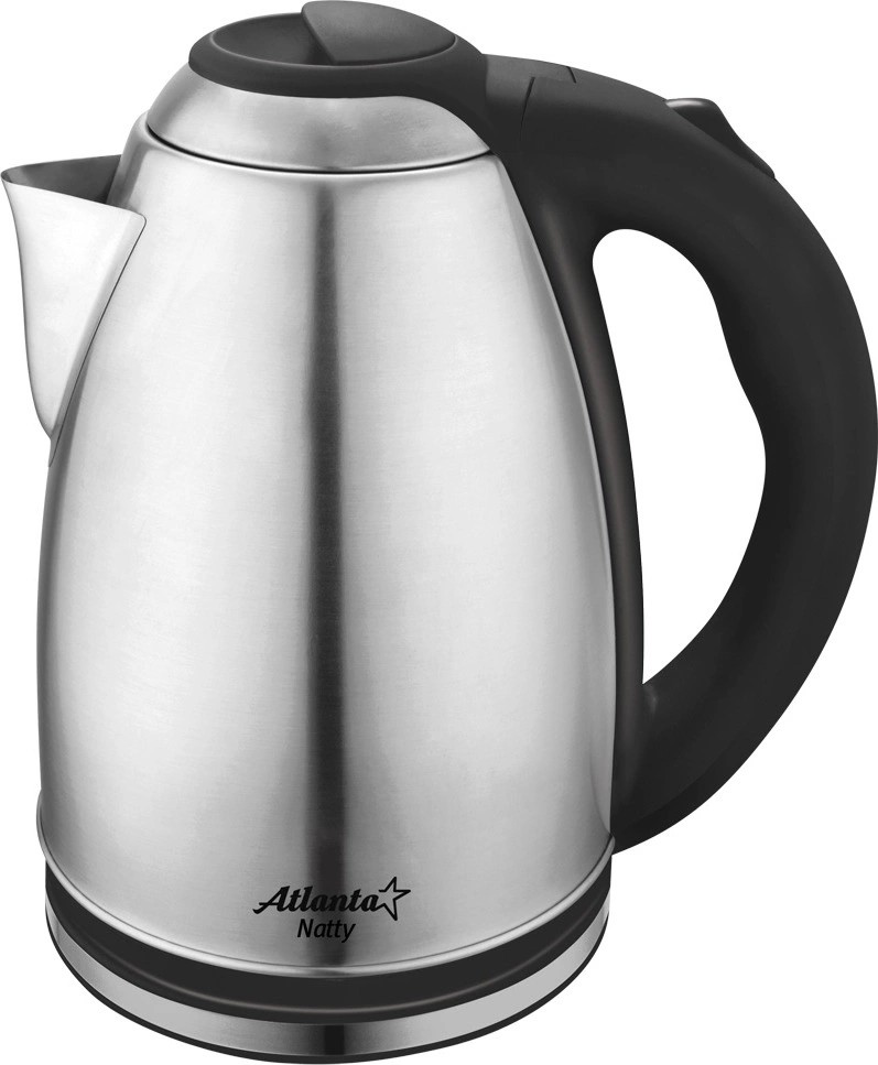 Чайник электрический Atlanta ATH-2434 1.8 л Silver, Black