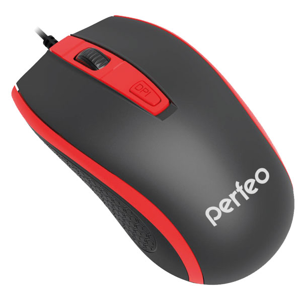 Мышь Perfeo PROFIL Black/Red (PF_4928)