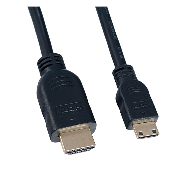 Кабель Perfeo HDMI - mini HDMI 2м Black (H1101)