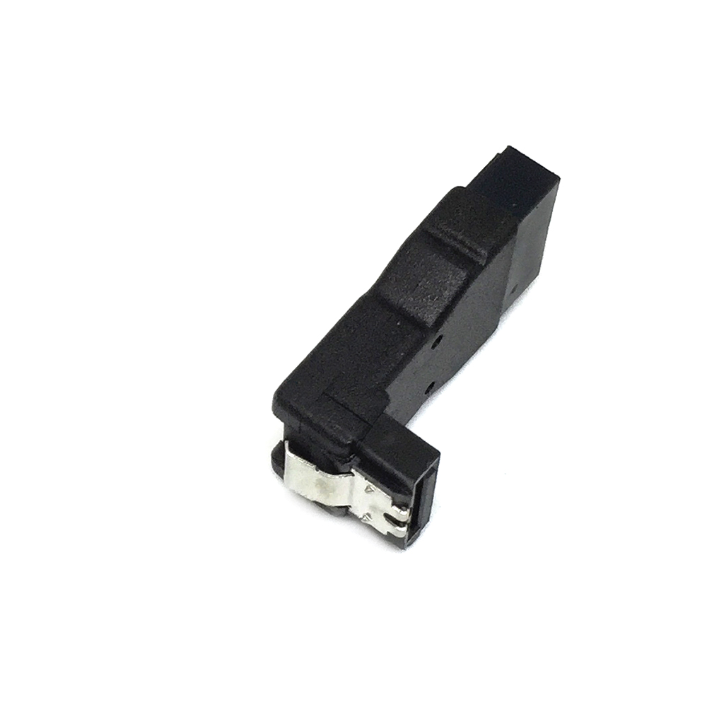 Переходник Espada SATA 7 pin-SATA 7 pin , M-F Black ESA-V90ML180FAD