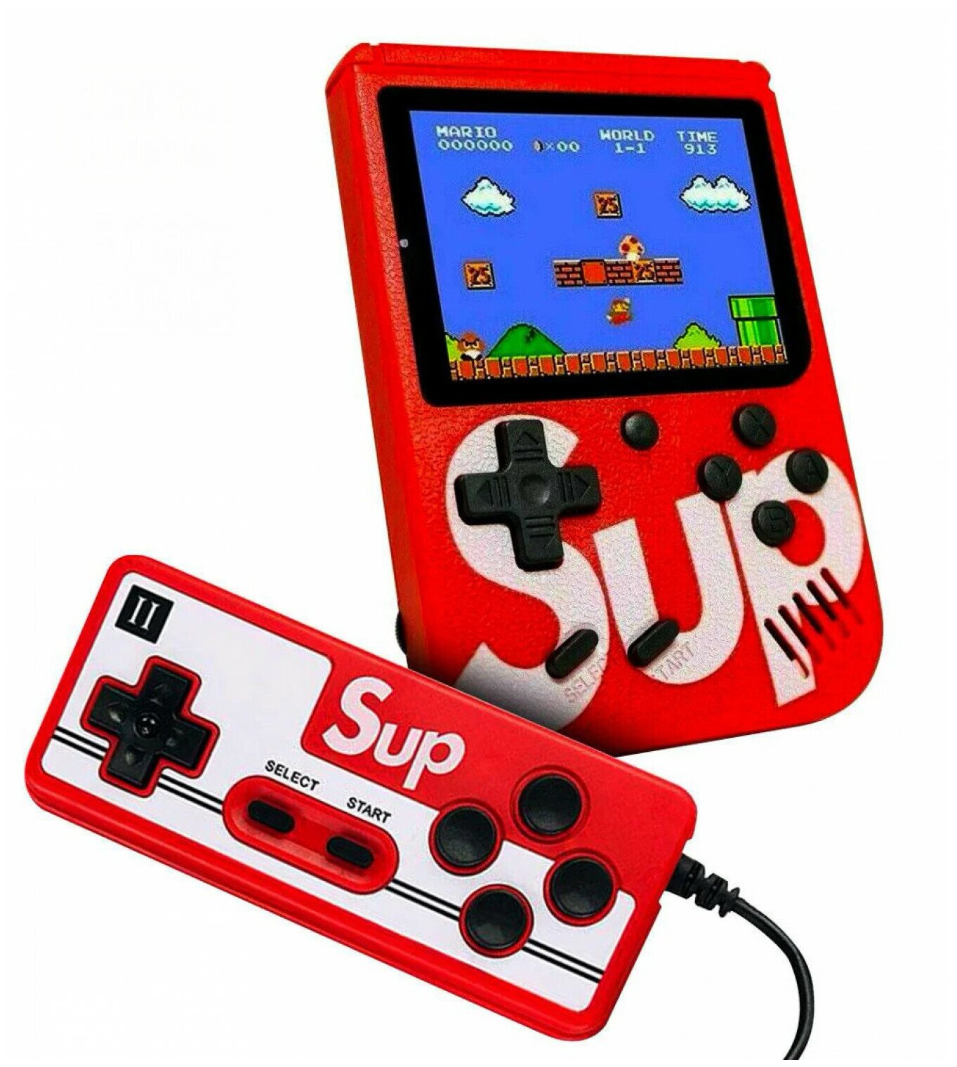 Игровая консоль SUP, Game Box, красная