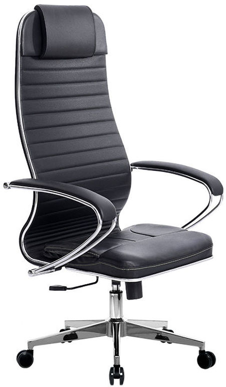 Кресло компьютерное МЕТТА-6(MPES)/подл.116/осн.004 Черный