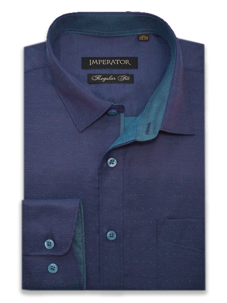 Рубашка мужская Imperator Smart 15-П фиолетовая 38/176-182