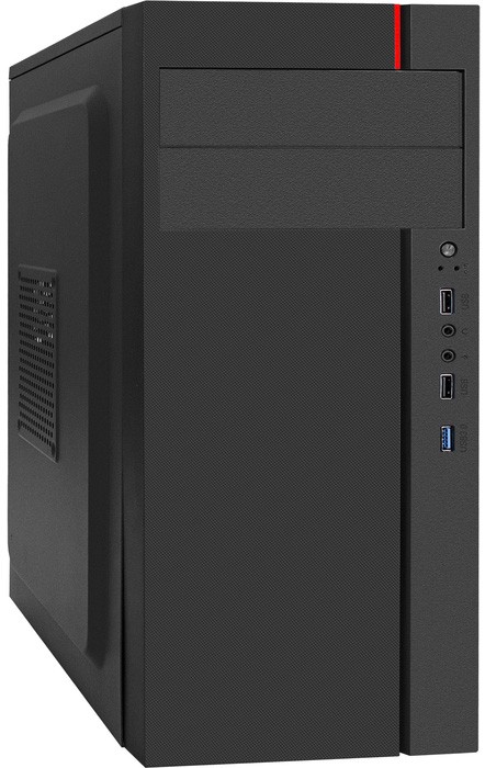 Корпус компьютерный ExeGate AA-440U-AA500 (EX290187RUS) Black