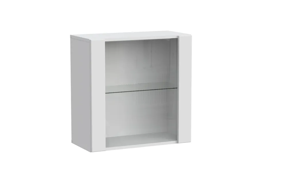 Шкаф навесной НК мебель point 60, белый глянец 60.4х29х60.4 см