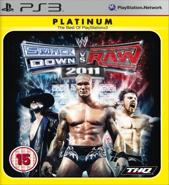 Игра WWE SmackDown vs Raw 2011 Platinum (PS3)