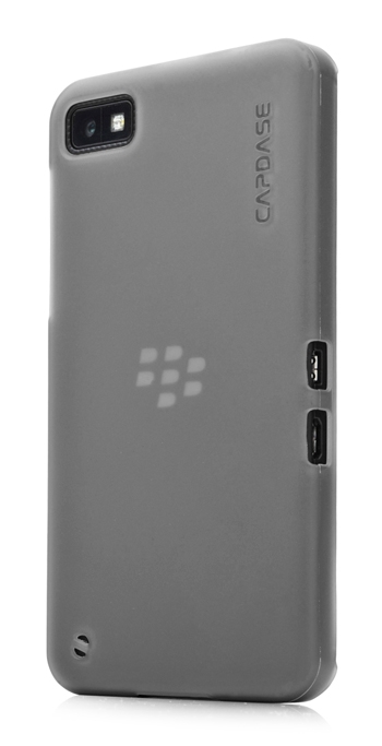 Чехол накладка TPU Capdase Soft Jacket Xpose для Blackberry Z30, серый