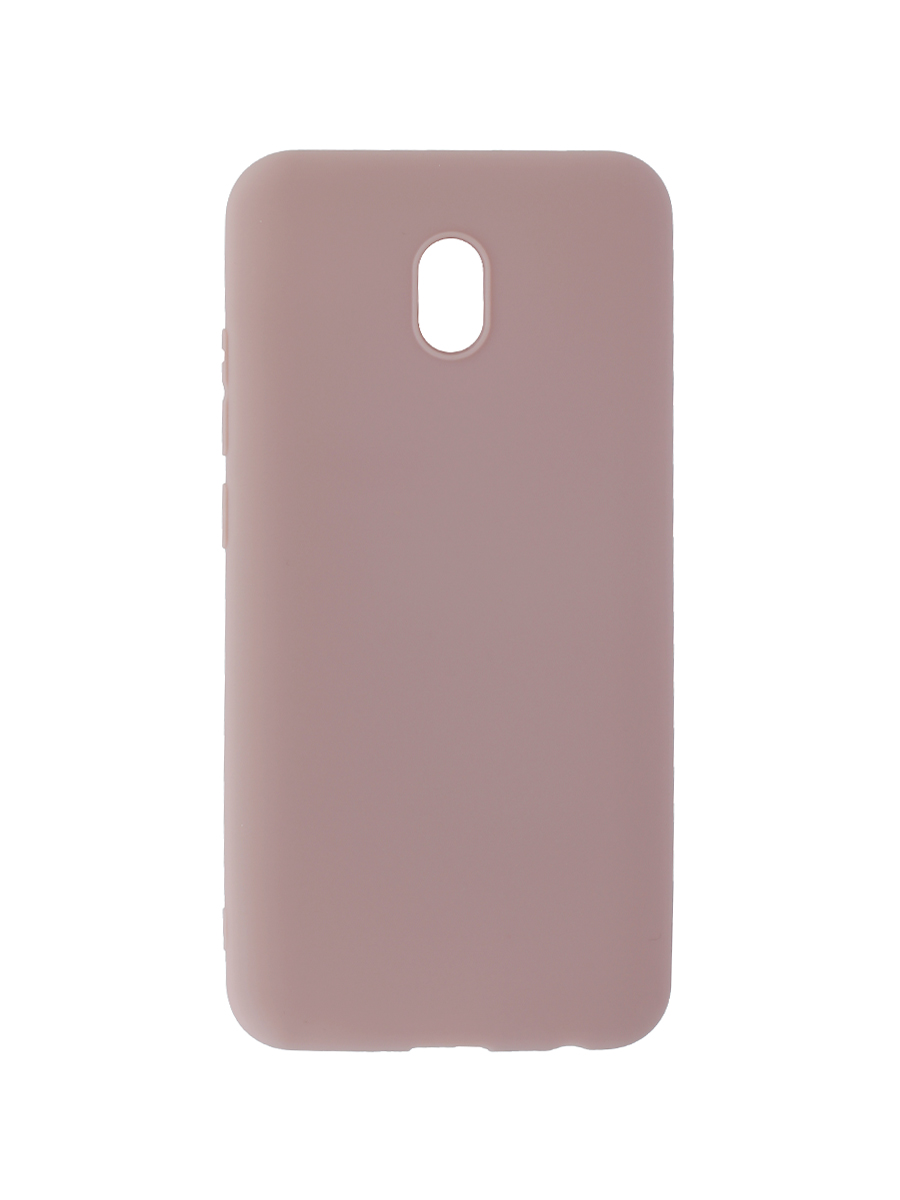 Чехол накладка Soft Matte на Xiaomi Redmi 8A (пыльно-розовый)
