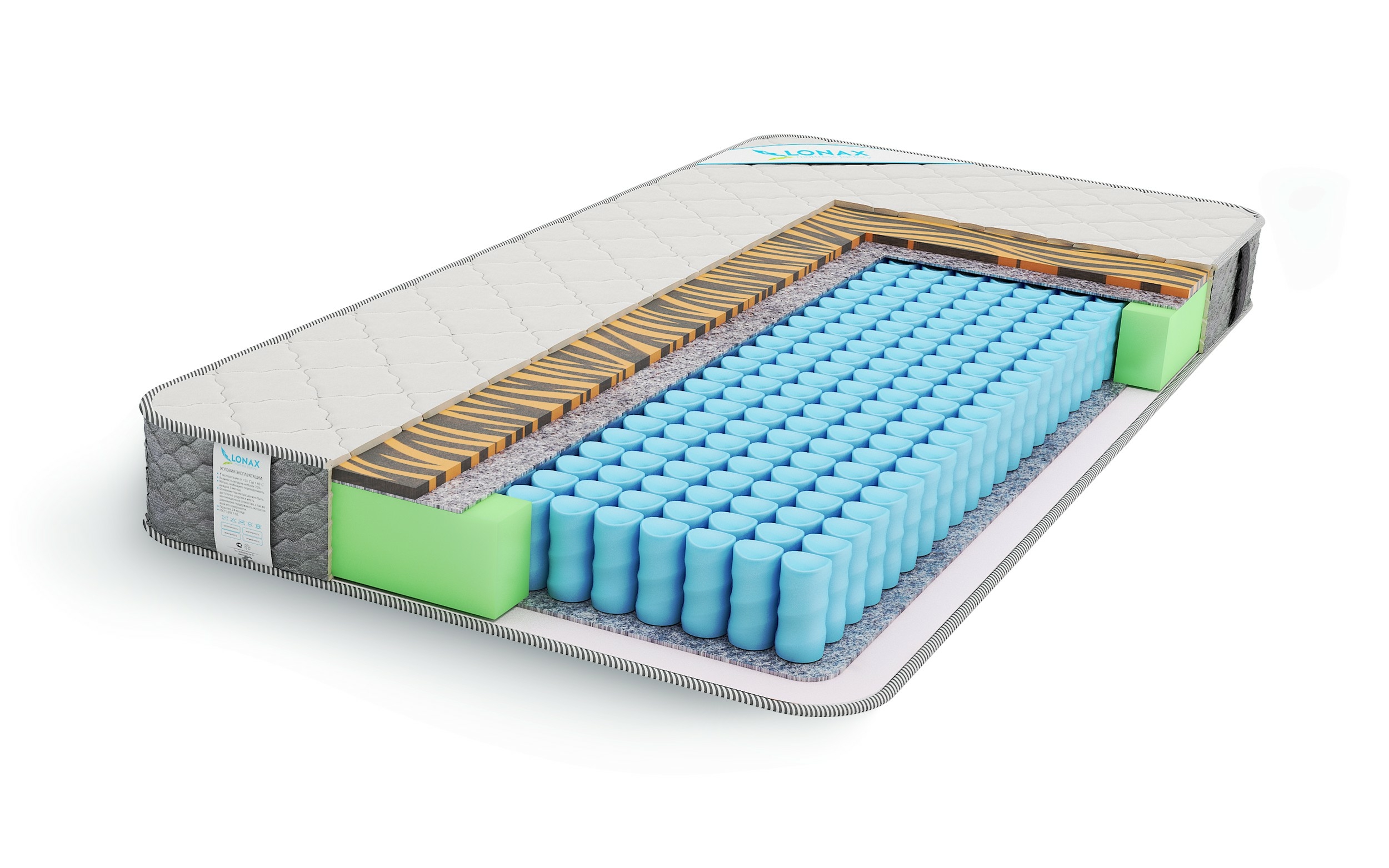 Матрас Lonax Tiger 80х200