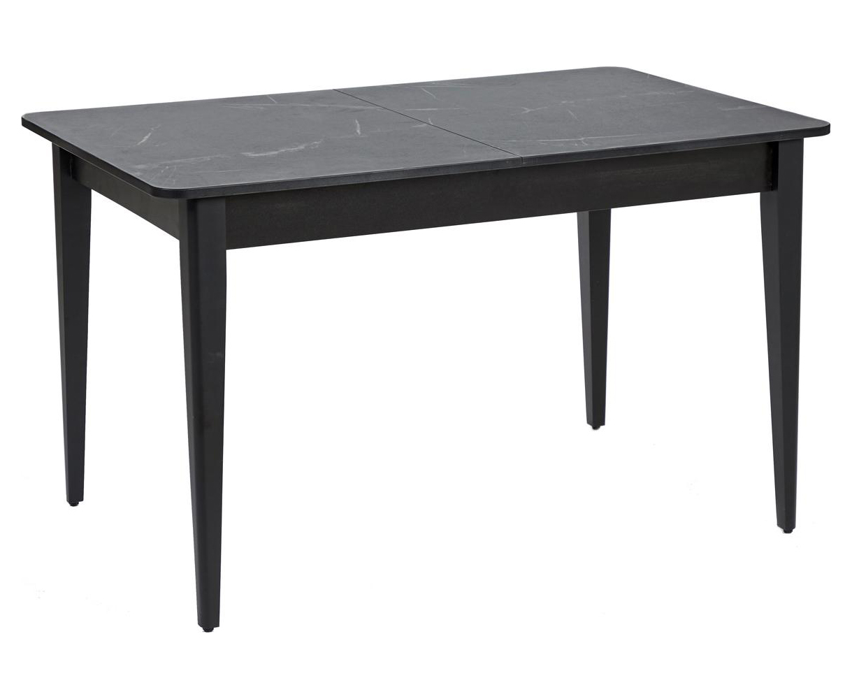 Стол обеденный раздвижной Hoff Azzuro 5, серый мрамор/венге