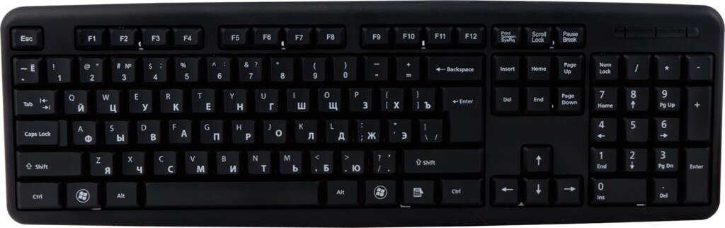 Проводная клавиатура Отличная цена KD-101 Black