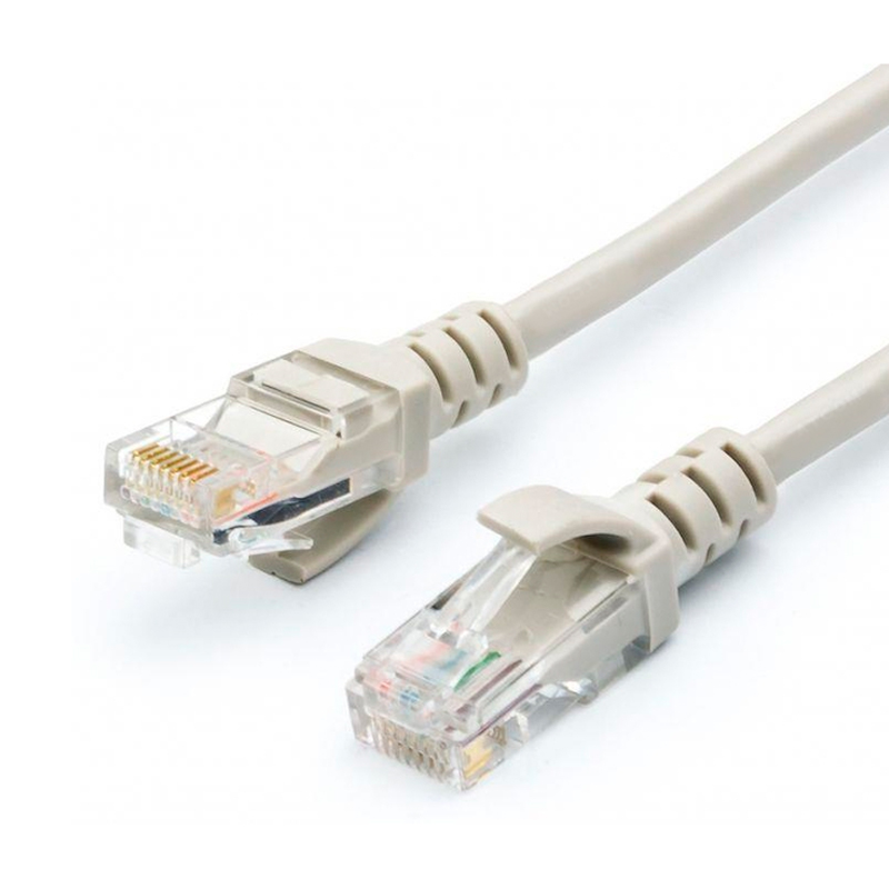 Кабель Geplink RJ45 cat.5e UTP 10m Grey