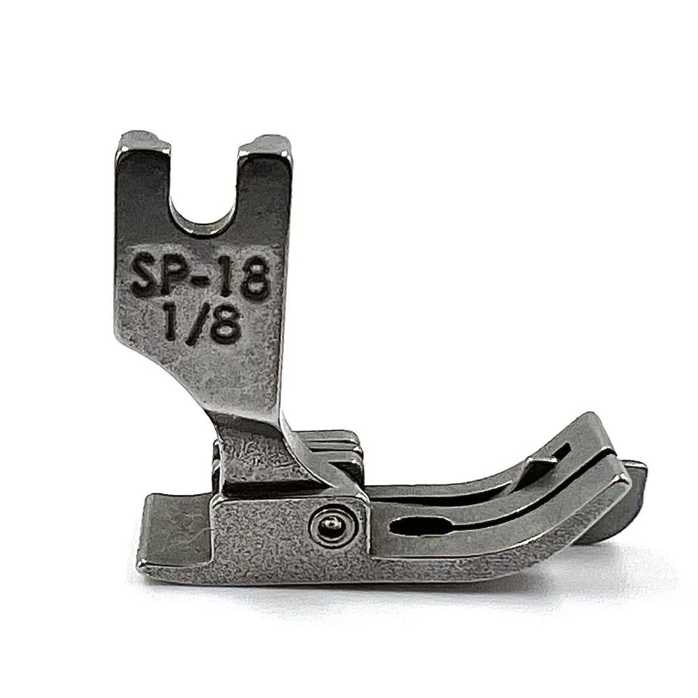 Лапка SP-18 (18) для отстрочки с правым ограничителем для промышленной швейной машины
