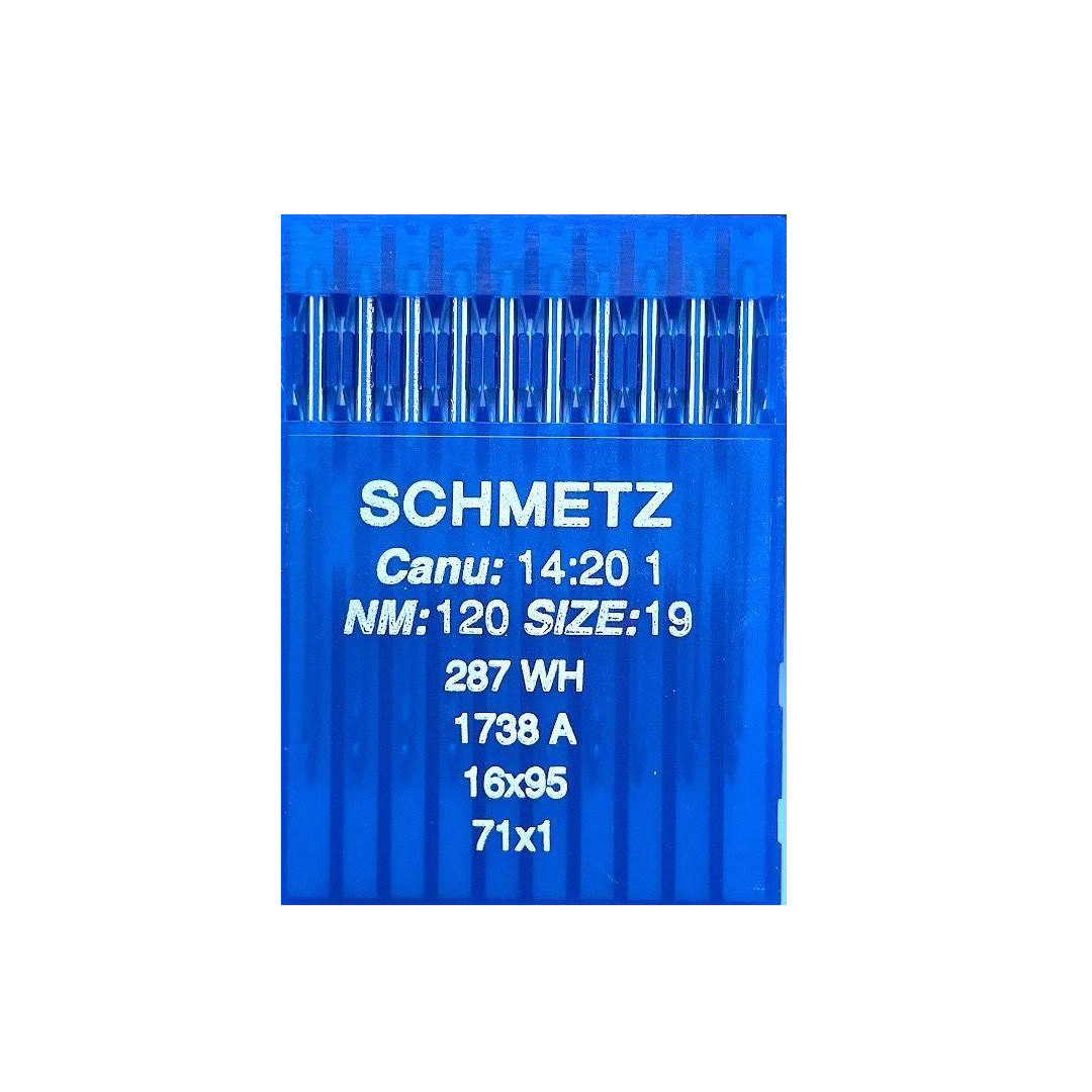 Иглы промышленные DPx5 №120 FFGSES Schmetz для трикотажа (толстая колба)