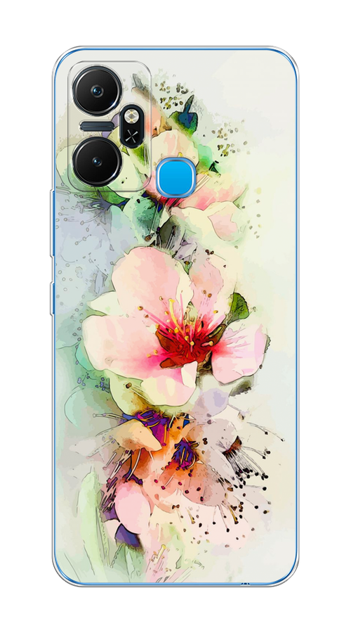 Чехол на Infinix Smart 6 Plus "Нежные цветы"