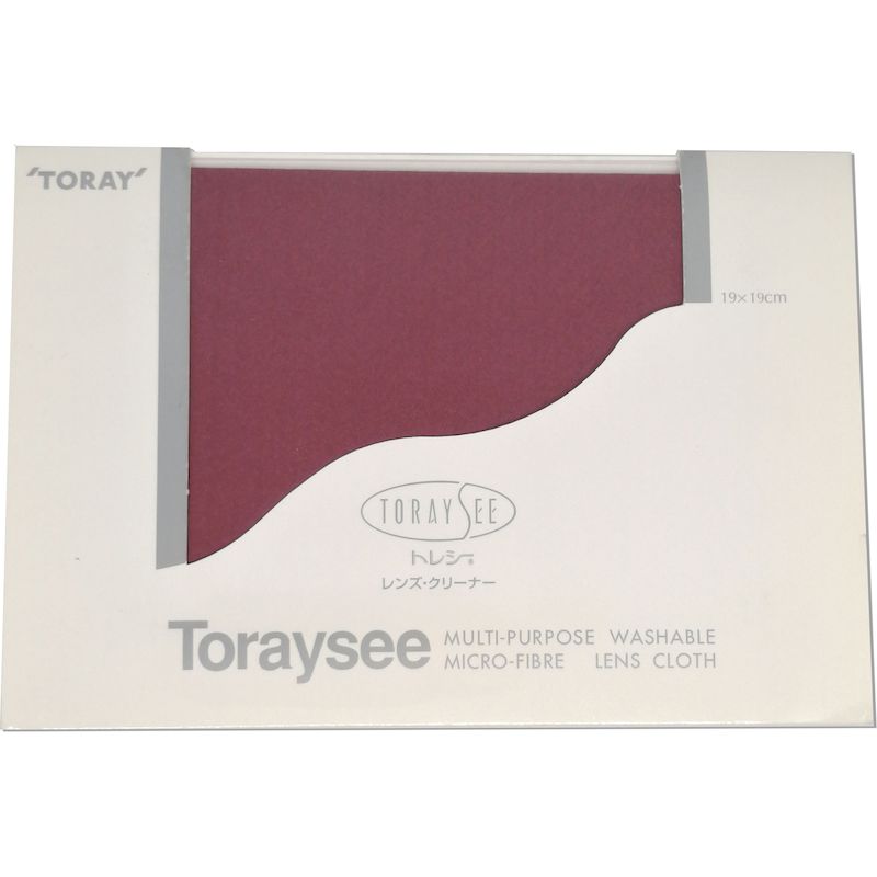 Салфетка для очистки экранов Toraysee Микрофибра 19x19cm Wine Red