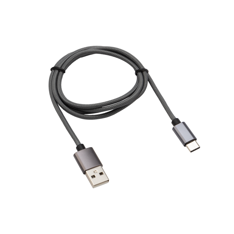 Кабель Rexant USB - Type-C 3A 1m Graphite 18-1896