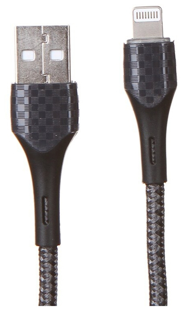 Кабель Ldnio LS521 USB - Lightning 2.4A 1m Grey LD_B4531