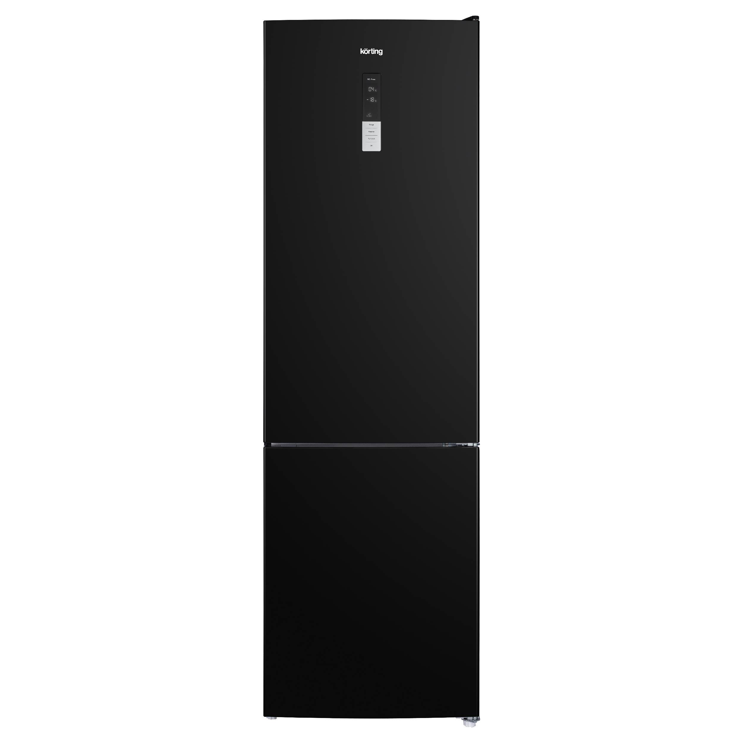 Холодильник Korting KNFC 62370 N черный