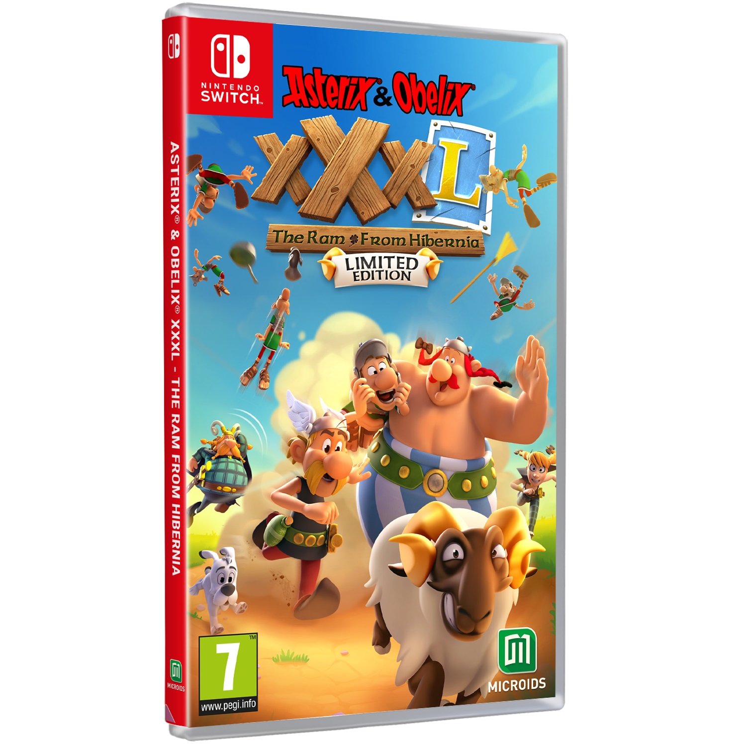 Игра Asterix & Obelix XXXL: The Ram From Hibernia - Limited Edition для Nintendo Switch