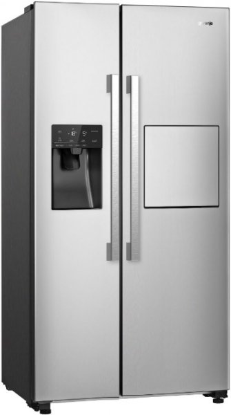 Холодильник Gorenje NRS9182VXB1 серебристый