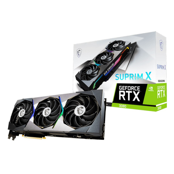 Видеокарта MSI NVIDIA GeForce RTX 3080 SUPRIM X (RTX 3080 SUPRIM X 10G)