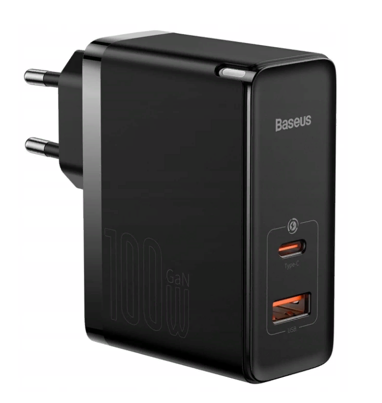 Сетевое зарядное устройство Baseus GaN5Pro Fast Charger 1USB 1C 100W (CCGP090201) чёрный