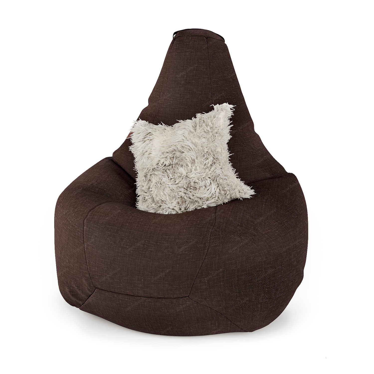Кресло-мешок Шарм-Дизайн Кресло XL, коричневый