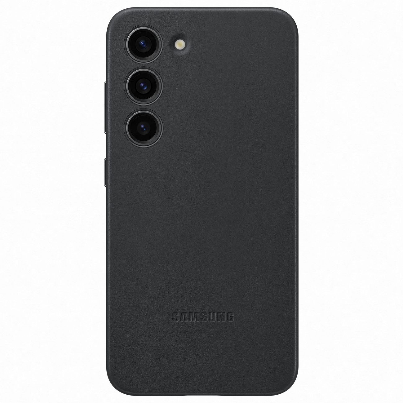 Чехол Samsung Leather Cover S23, чёрный, EF-VS911LBEGRU