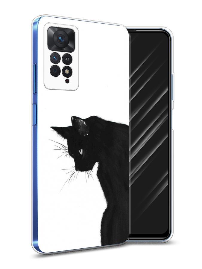 Чехол Awog на Xiaomi Redmi Note 11 Pro/11 Pro 5G/11E Pro "Black cat"