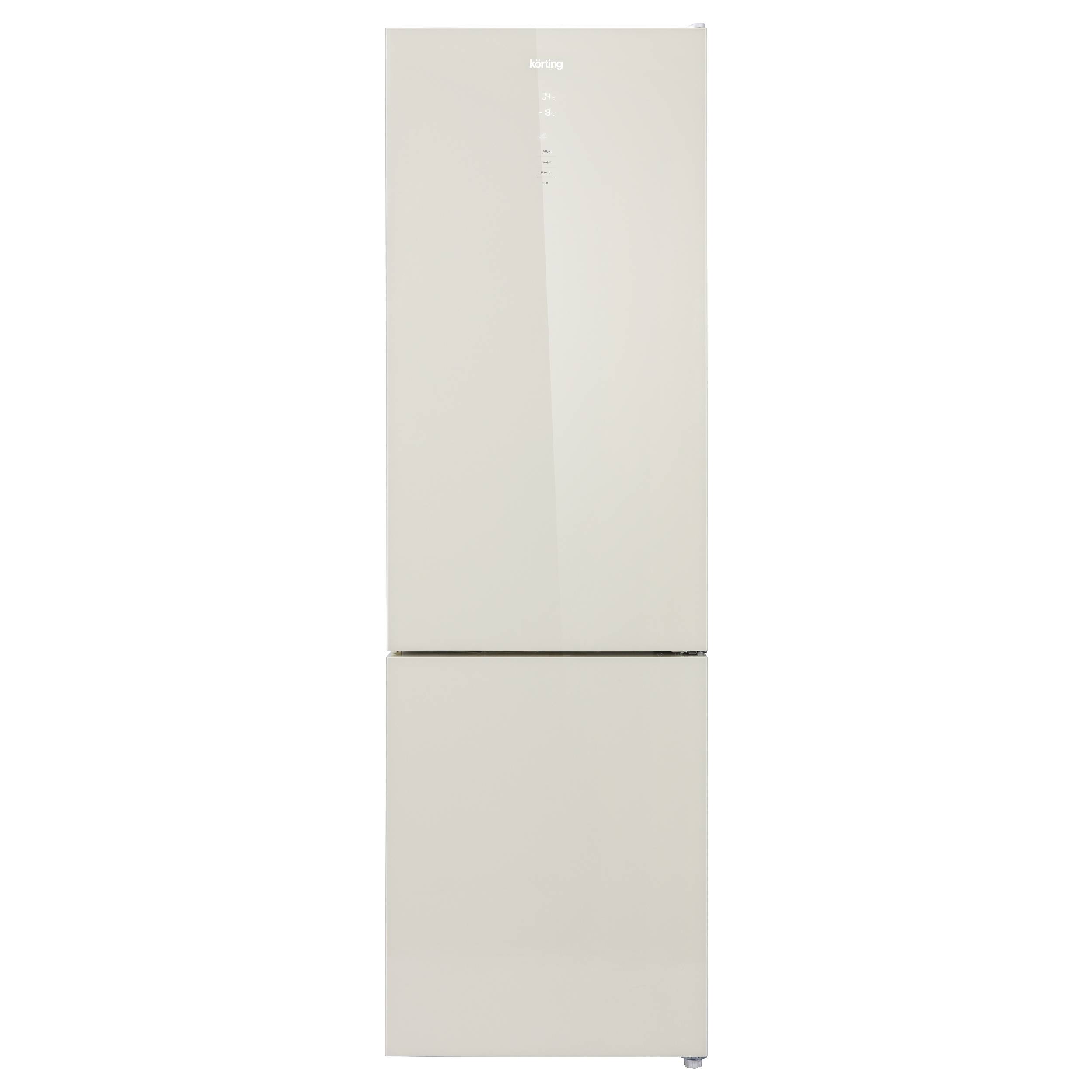 Холодильник Korting KNFC 62370 GB бежевый