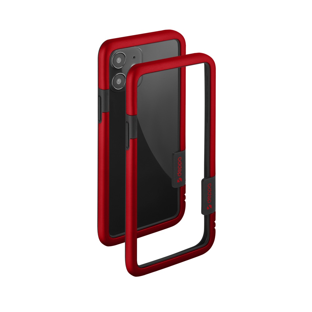 Чехол защитный Soft Bumper для Apple iPhone 12 mini, красный, Deppa