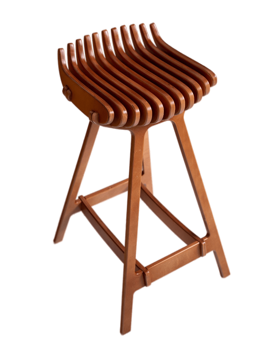 Барный стул playwoods для кухни и дома из дерева Орех