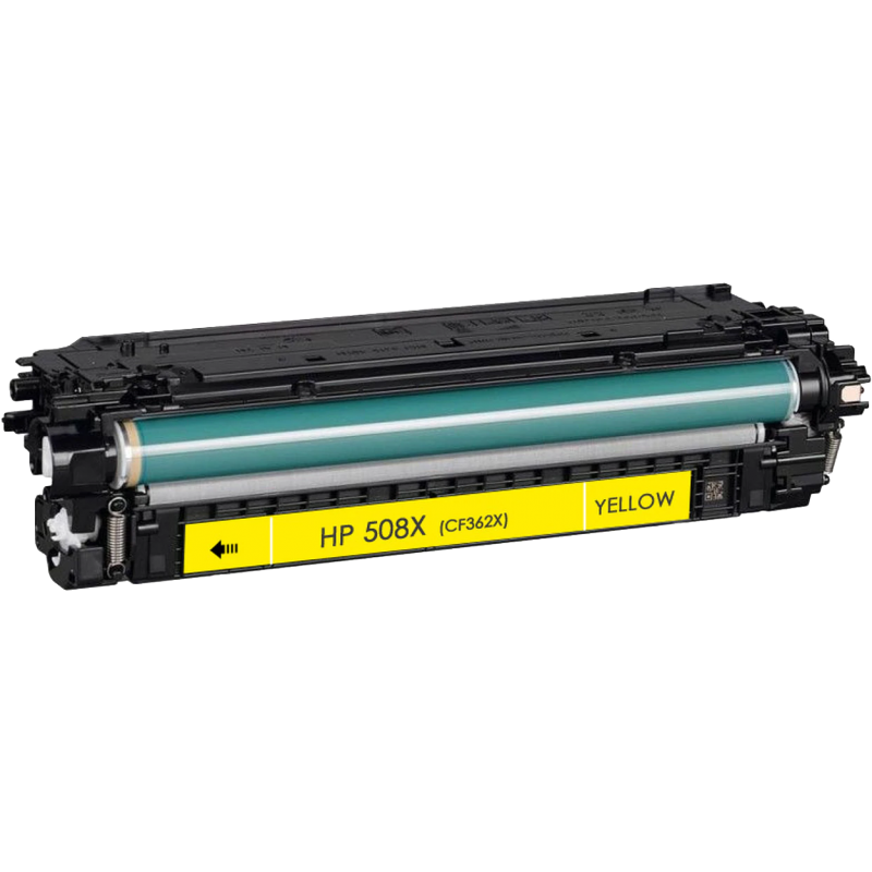 Картридж для лазерного принтера HP 508X CF362XH Yellow, оригинальный