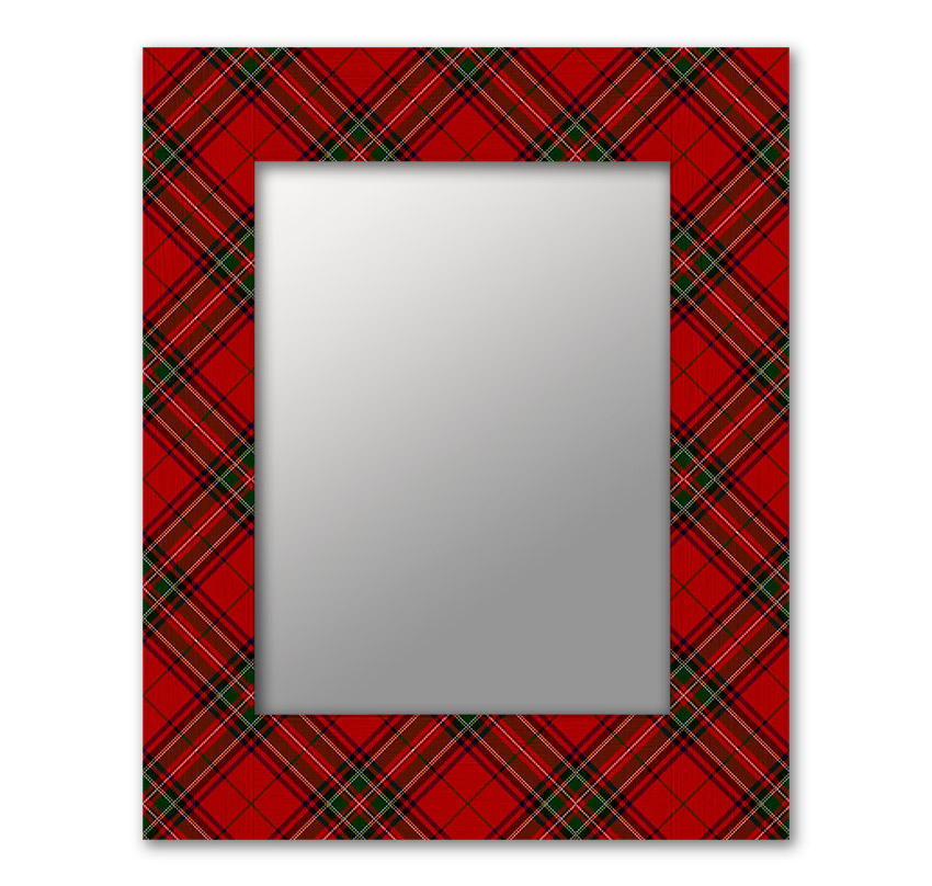Настенное зеркало Шотландия 6 80х80 см
