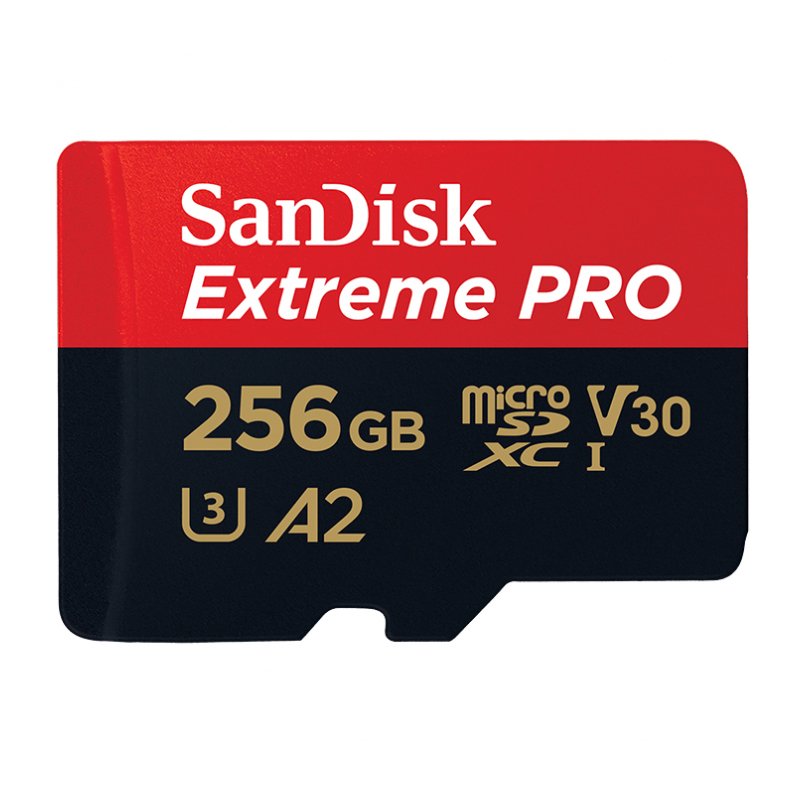 Карта памяти SanDisk Micro SDXC 256Гб Extreme Pro (SDSQXCD-256G-GN6MA)