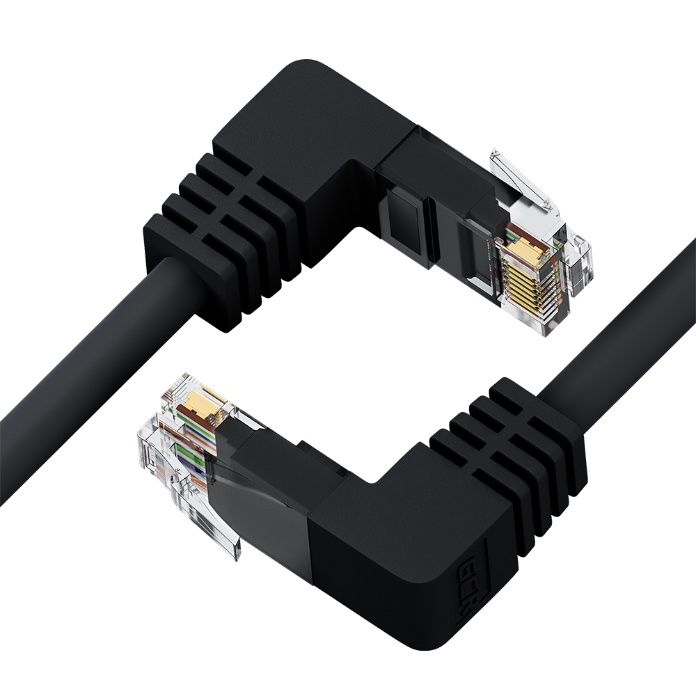 Патч-корд нижний/нижний угол UTP cat.6 LAN компьютерный интернет кабель провод GCR-54046
