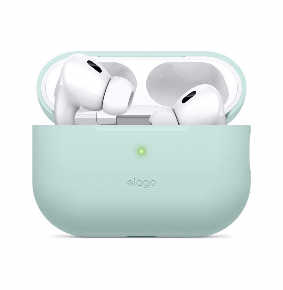 Чехол Elago Silicone case для AirPods Pro 2, Мятный (EAPP2SC-BA-MT)