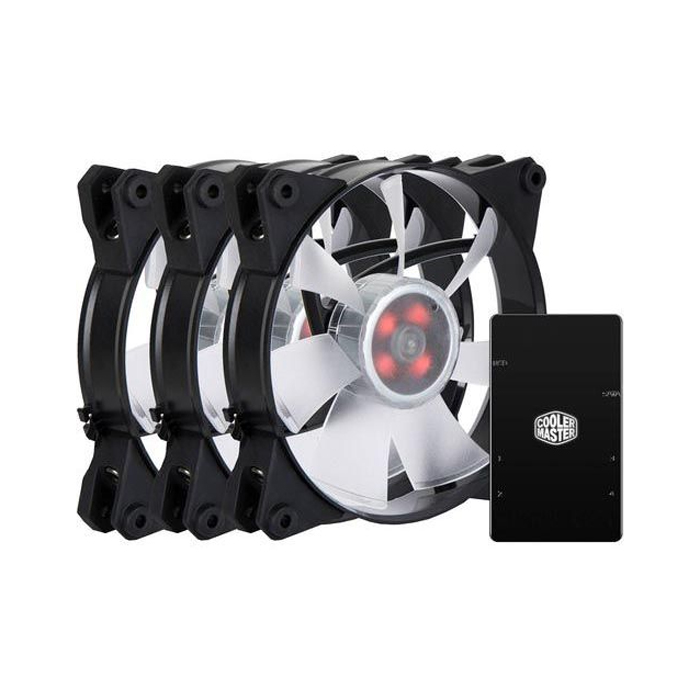 Корпусной вентилятор Cooler Master MasterFan Pro 120 Air Flow RGB (MFY-F2DC-113PC-R1)